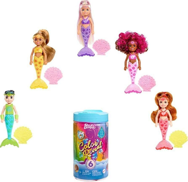 Barbie Color Reveal Chelsea mermaid Челси Русалочка 6 серия купить на ...
