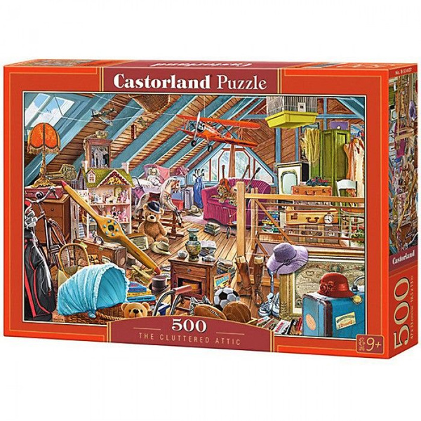 Пазлы 500 "Захламленный чердак" (10012020/110320/0027994, Польша ...