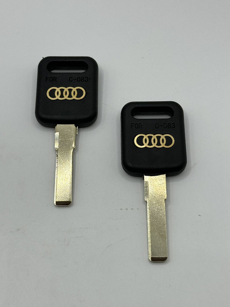 Заготовка ключа Ауди HUHAAP1_HF55_HU66P_HF66P AUDI золото лого (C-083) 10 шт. - арт. 50002-05 ...
