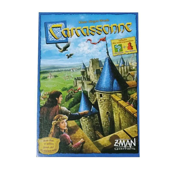 Настольная игра: Каркассон Королевский подарок-ziguangyue - купить с ...