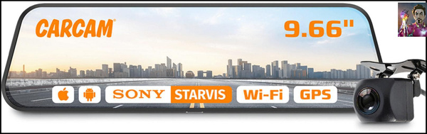 Видеорегистратор-зеркало CARCAM rPRPA4b9 - купить в интернет-магазине по низким ценам с ...