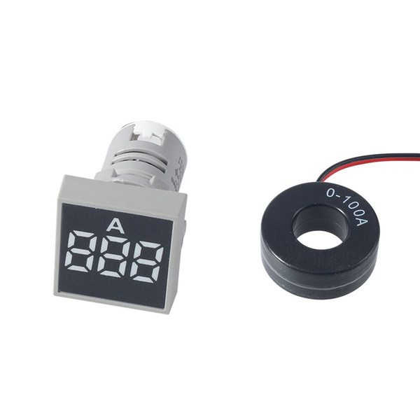 Счетчик электроэнергии ceshi1---10-----FF-Ammeter-White купить по ...