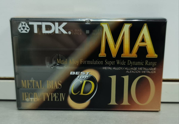 Аудиокассета TDK MA 110 - купить с доставкой по выгодным ценам в ...