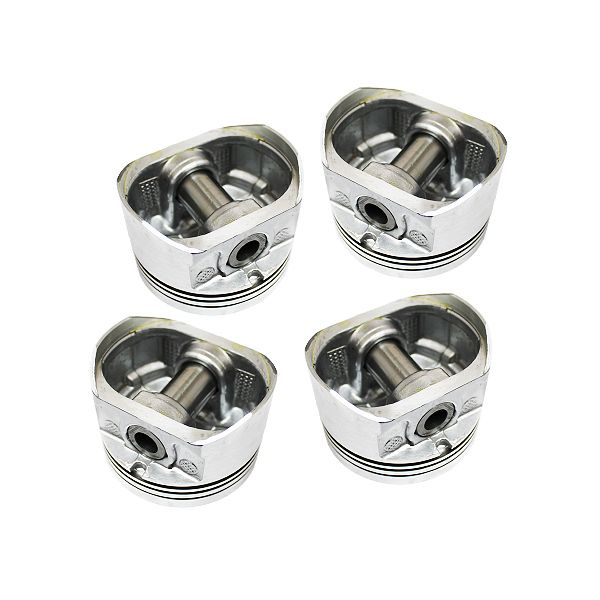 Комплект поршней Lecar для а/м LADA Largus (4 поршня + 4 пальца) ремонтный размер 80,0 Класс А ...