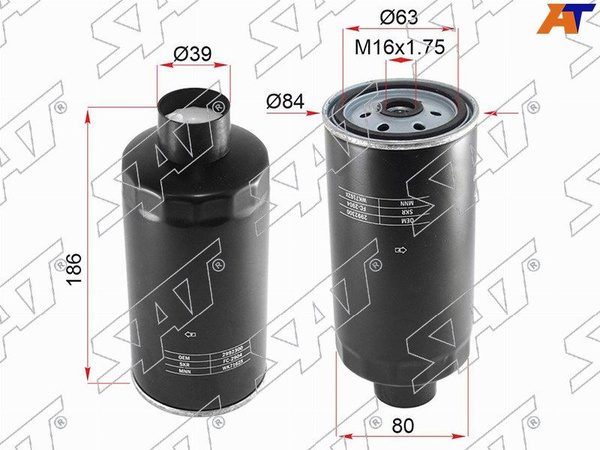 Фильтр топливный IVECO DAILY 01-06 SAT ST-2992300 купить на OZON по ...