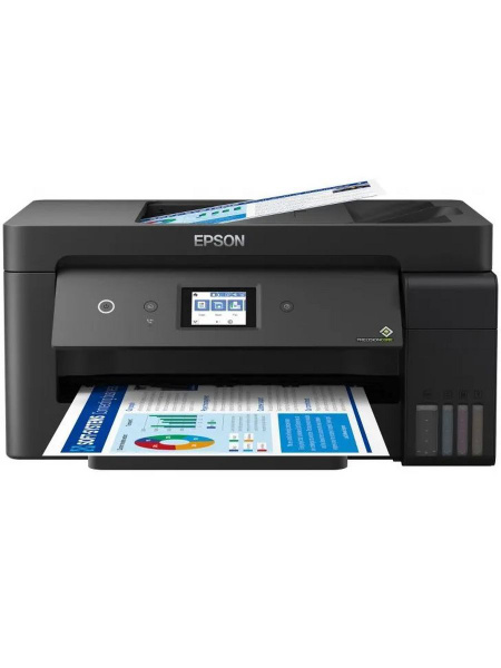 Epson МФУ Струйное МФУ струйное Epson L14150, черный купить на OZON по ...