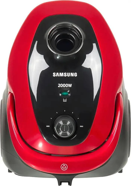 Бытовой пылесос Samsung VC20M257AWR/EV, красный, черный - купить по ...