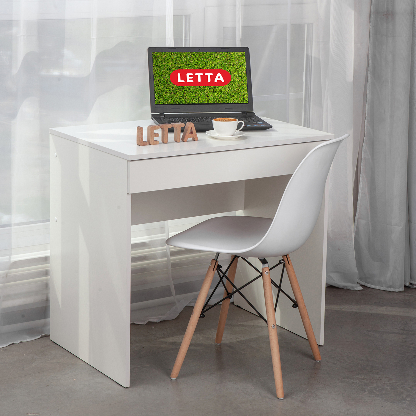 Компьютерный стол, Письменный стол Letta Рейн, 80х55х75 см - купить по ...