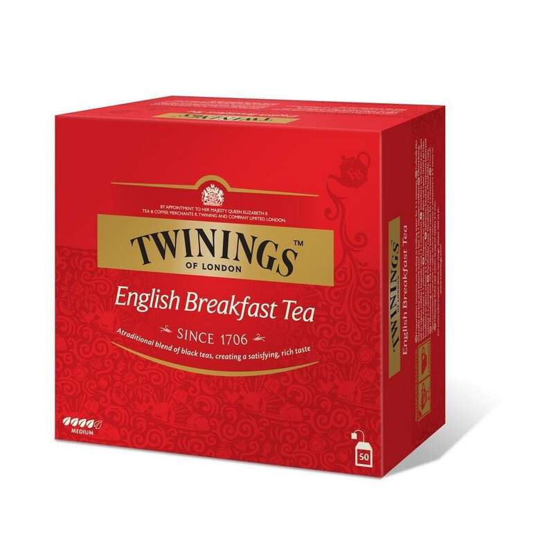 Чай Twinings English Breakfast Tea черн.50 пак/уп — купить в интернет ...