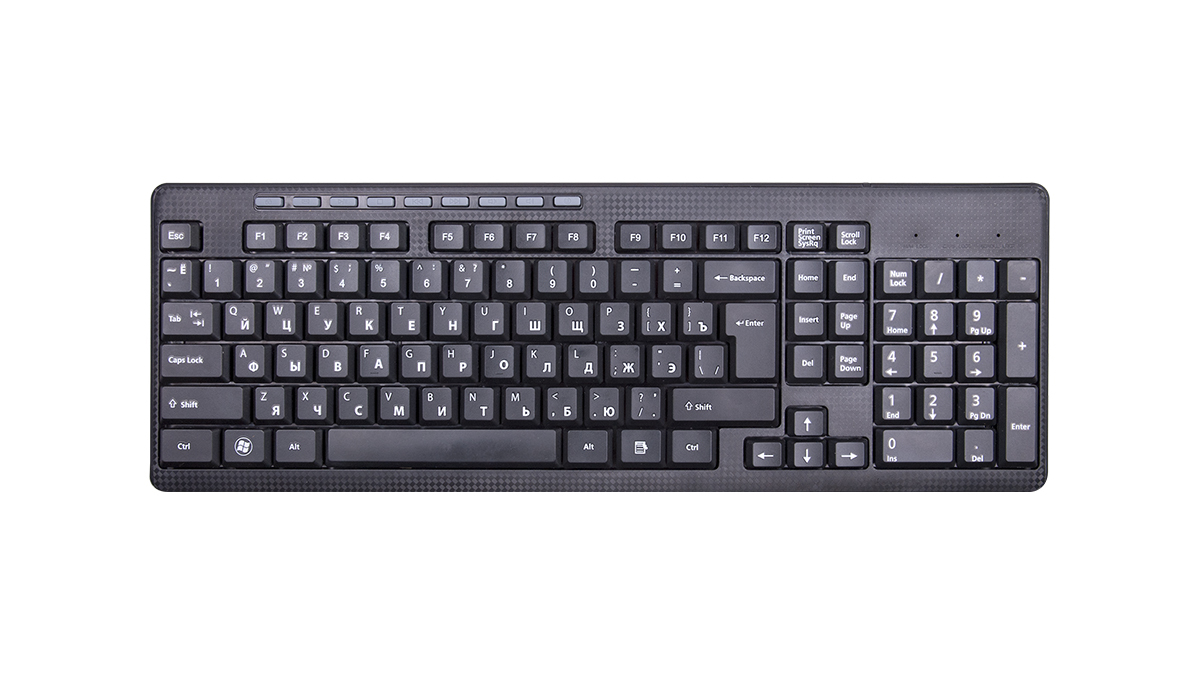 Мембранная клавиатура Ritmix Ritmix RKB-255W беспроводная клавиатура ...