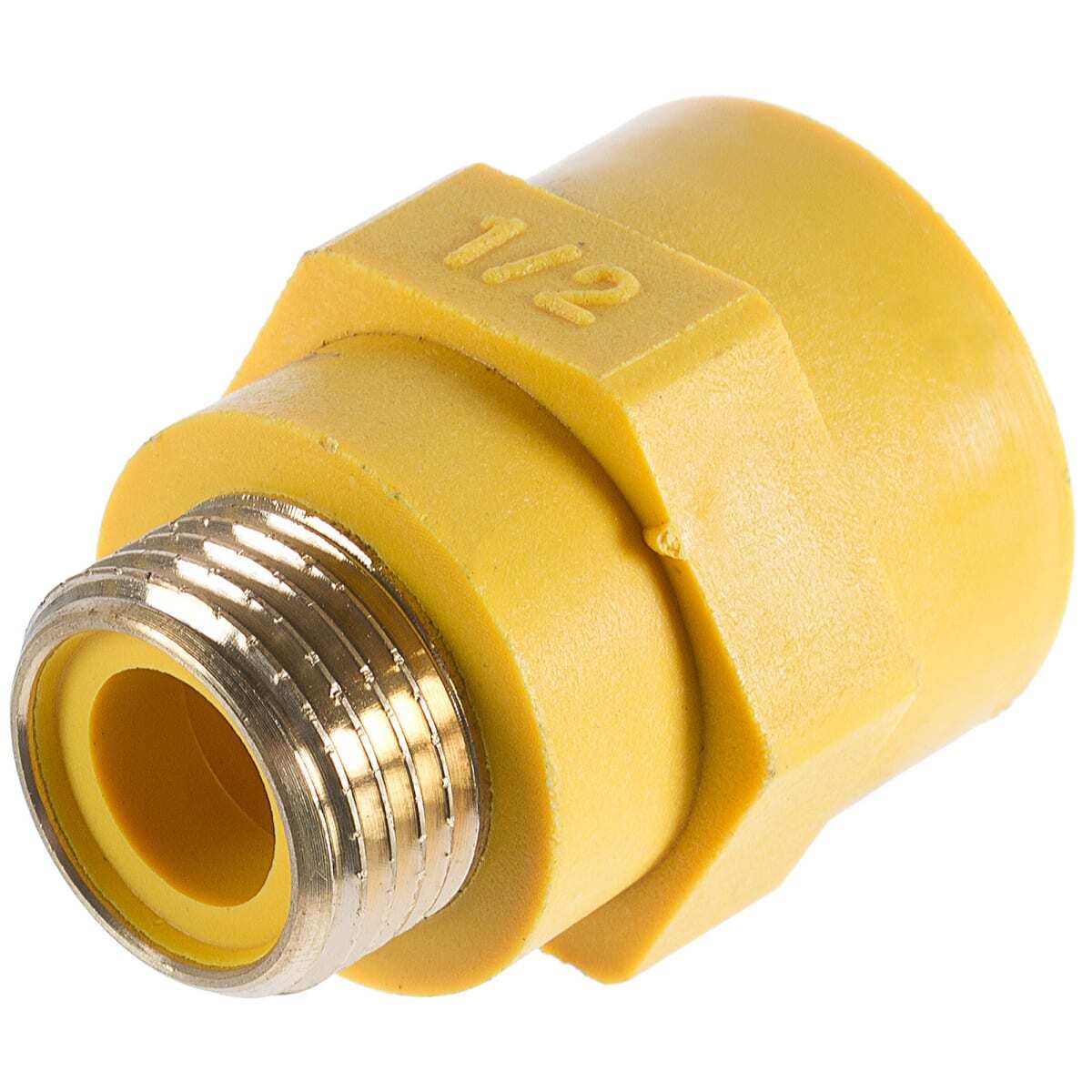 Вставка диэлектрическая для газа 1/2" внутренняя-наружная резьба ...