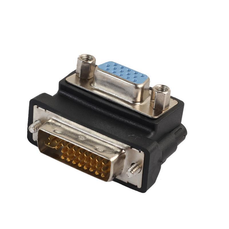 Кабель VGA (f), VGA (D-Sub) LOVVIKAN Переходник-A4336-VGA-DVI-угловой ...