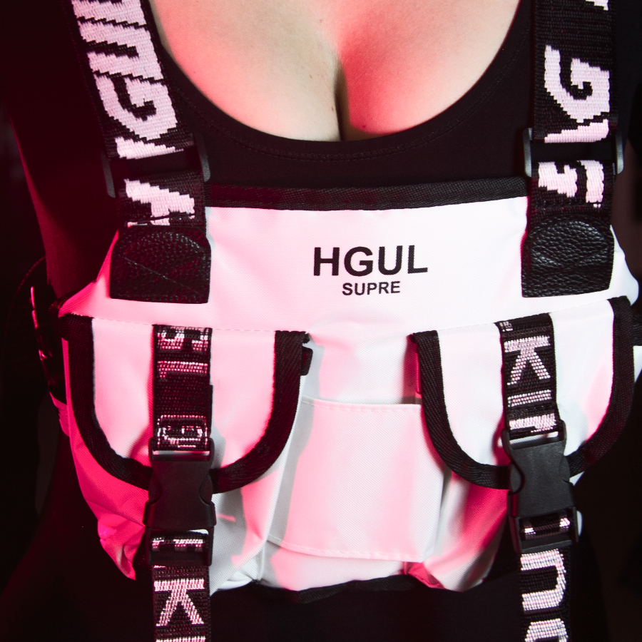 Сумка бронежилет hgul bag нагрудная в стиле Warcore / Спортивная, через ...