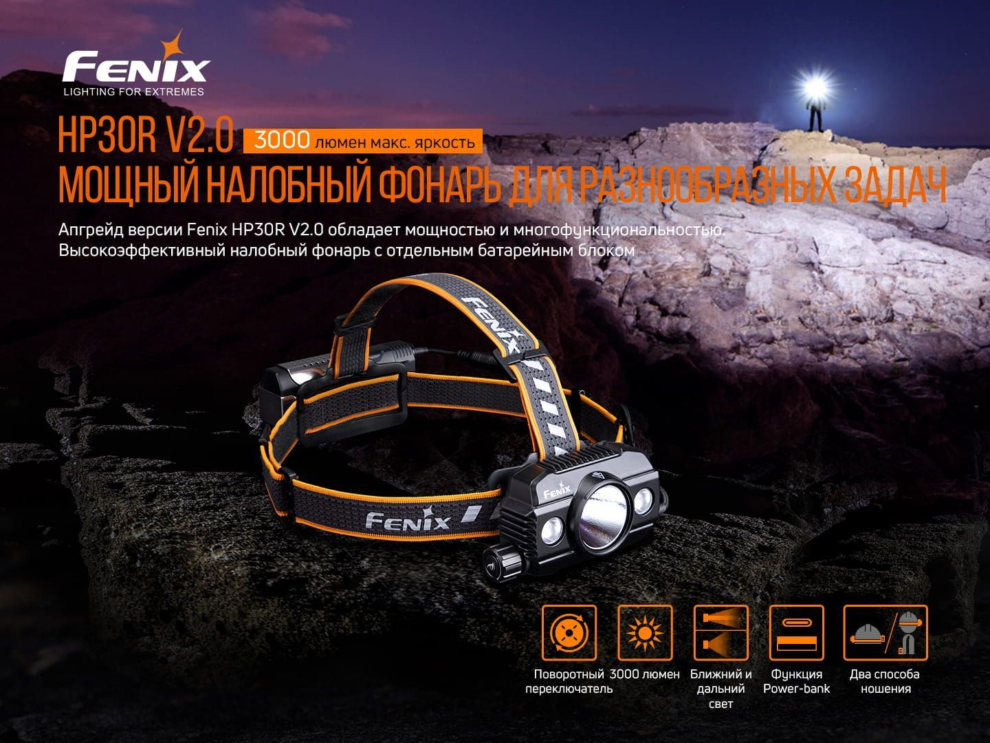 Налобные фонари Fenix (Феникс) – купить налобный фонарик на OZON по ...