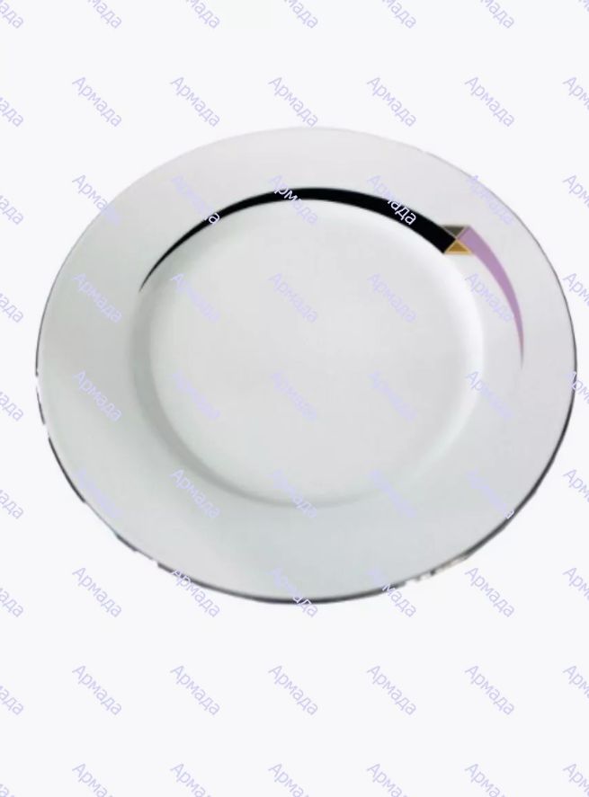 Тарелка Thun, Фарфор, диаметр 26 см - купить по низким цене в интернет-магазине OZON (1365148394)