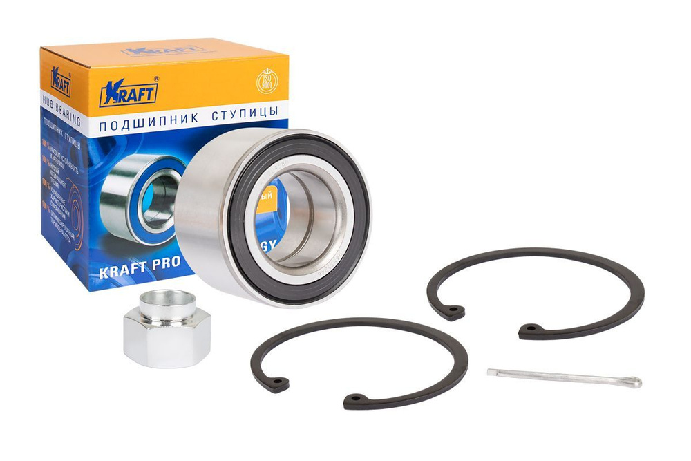 Подшипник ступицы переднего колеса, комплект Chevrolet Lanos (97-19) 1. ...