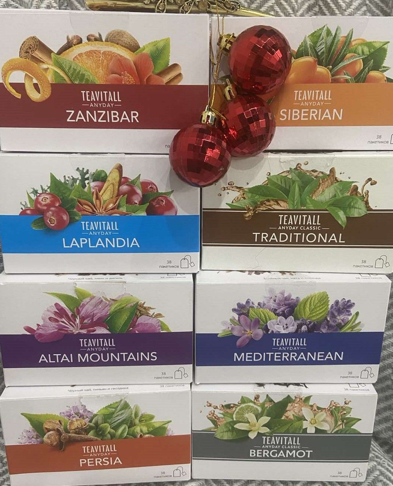 Чай TeaVitall микс 8 сортов - купить с доставкой по выгодным ценам в ...