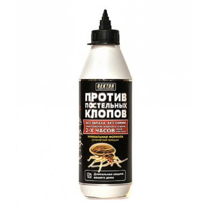 Gektor (Гектор) порошок от постельных клопов и других насекомых, 500 мл ...
