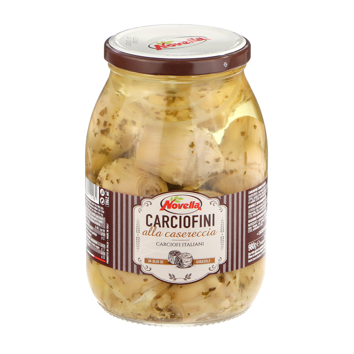 Артишоки Novella Carciofini в масле, 980 г, Италия — купить в интернет ...
