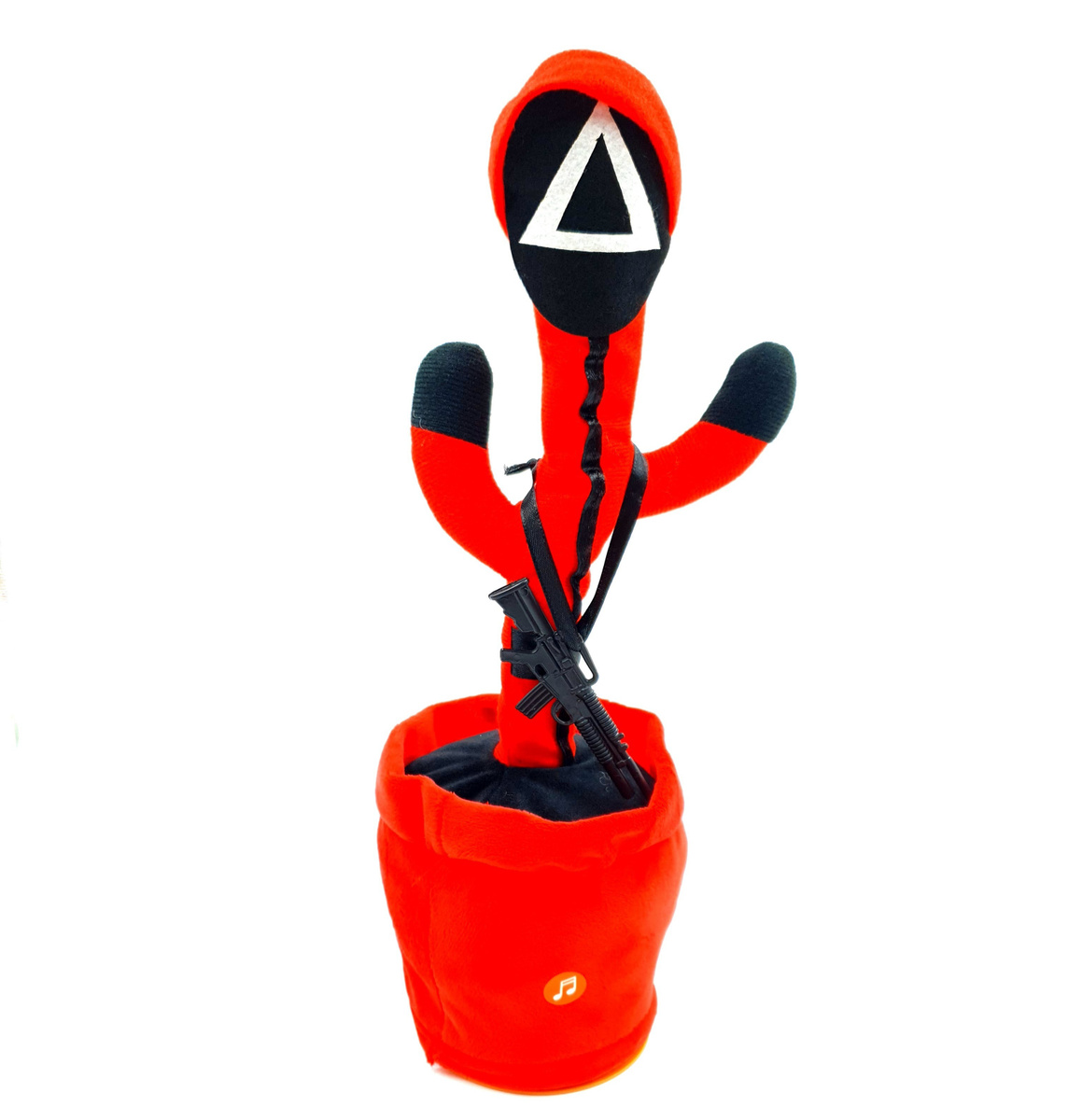 Поющая и танцующая игрушка кактус "Игра в кальмара" (треугольник) из ...