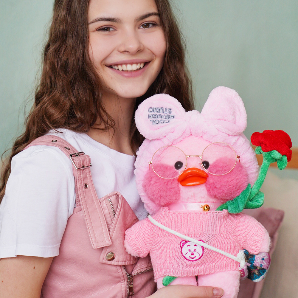 Joymer /Мягкая игрушка lalafanfan, lala fan fan, lalafan duck, cafe ...