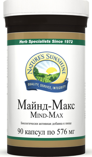 Майнд Макc НСП / Mind Max NSP БАД 90 капсул по 576 мг купить на OZON по ...