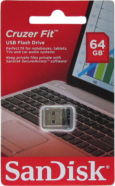 USB-флеш-накопитель SanDisk Cruzer Fit 64 ГБ - купить по выгодной цене ...