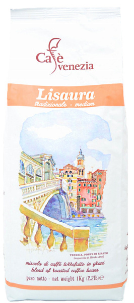 Кофе в зернах Cafe Venezia Lisaura, 1кг - купить с доставкой по ...