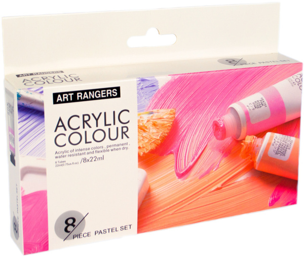 Art Rangers Краска акриловая 8 шт., 22 мл./ 295 г. - купить с доставкой ...
