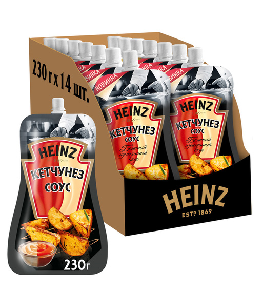 Соус Heinz Кетчунез, 14 шт по 230 г - купить с доставкой по выгодным ...