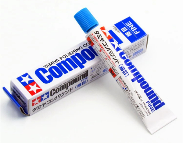 Tamiya Polishing Compound Fine, Полировочная паста для выравнивания ...