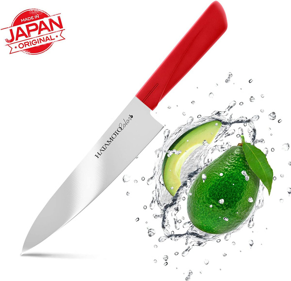 Купить Нож Кухонный Поварской Hatamoto by Kanetsugu (3014-RED), длина ...