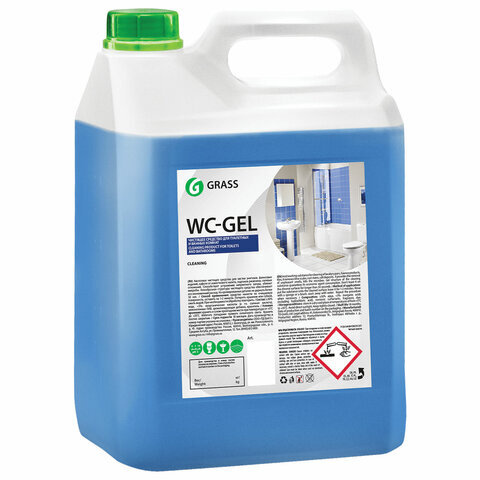 Средство для уборки сантехнических блоков 5,3 кг GRASS WS-GEL ...