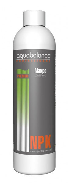 Удобрение Aquabalance Макро-комплекс NPK 250мл Premium - купить с доставкой по выгодным ценам в ...