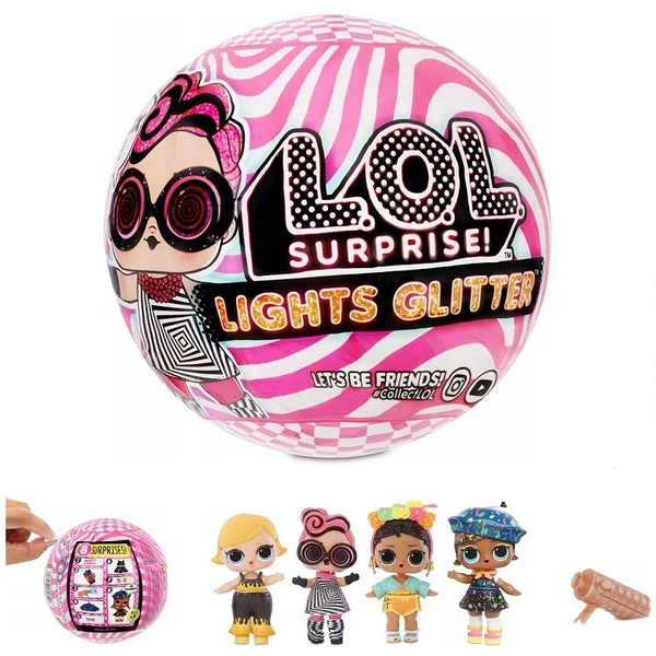 Кукла L.O.L Surprise! LOL Neon Lights Glitter Dolls. Кукла ЛОЛ Сюрприз ...
