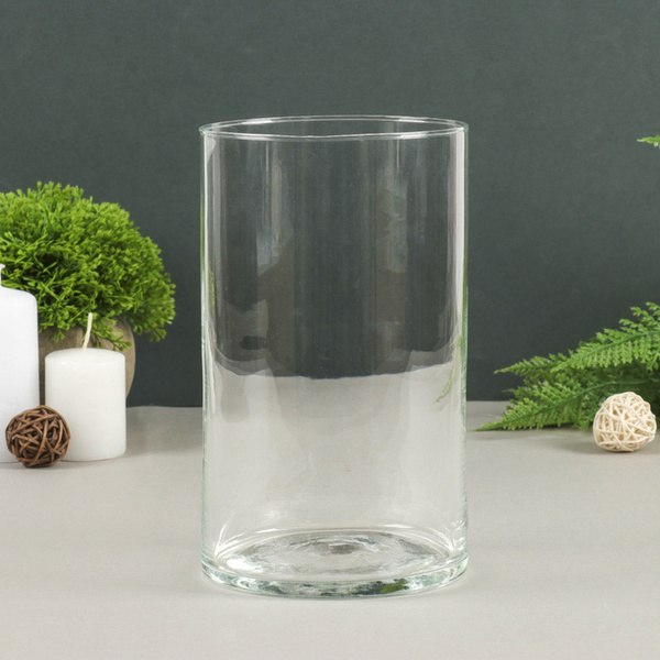 Ваза стеклянная прозрачная 1 7 л Иберетта 200 20х11 5 купить C доставкой на Ozon по низкой