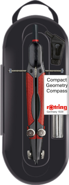 Циркуль Rotring Compact Geometry S0676570 17см регулировочный вал ...