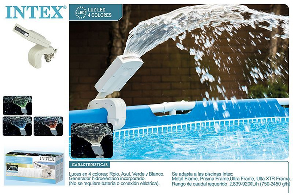 28089 Светодиодный фонтан для бассейнов Intex купить по доступной цене ...