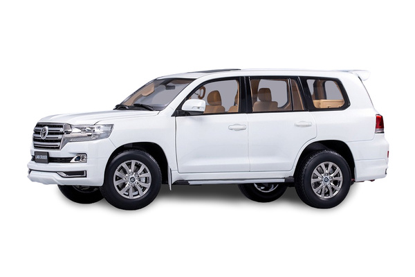 Модель коллекционная Toyota land cruiser new LC200 2020 white / тойота ...