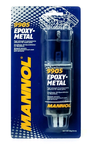 MANNOL 9905 Эпоксидный клей для металла "Жидкий металл" Epoxy-Metal ...