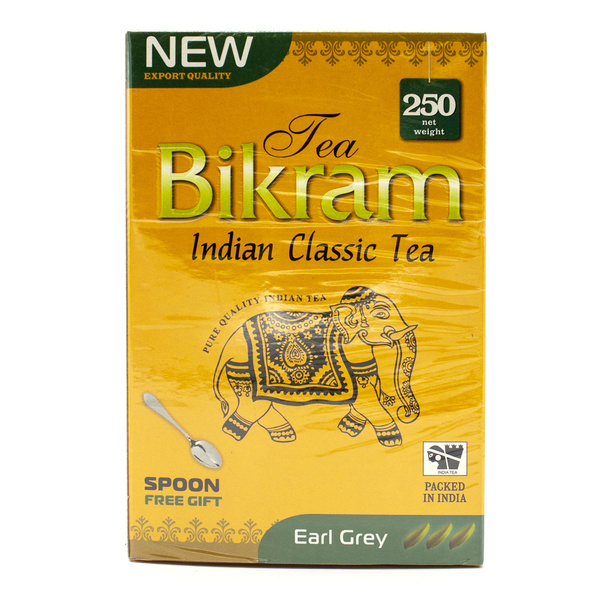 Чай Bikram Indian Classic Tea с бергамотом + подарок чайная ложка 250 г ...