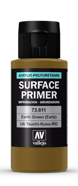 Краска Vallejo серии Surface Primer - Earth Green (Early) 60мл. - купить с доставкой по выгодным ...