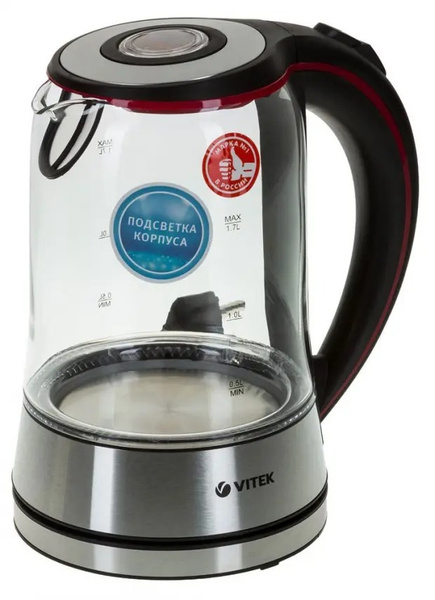 Купить электрический чайник VITEK VT-7009, Пластик по низкой цене ...