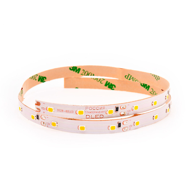 Светодиодная лента DLED, 12В, IP22, 60 LED/m PRO IP22 SMD 2835 (60 LED ...