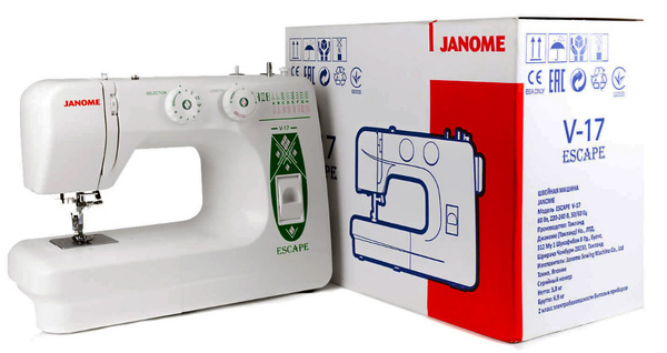 Швейная машина Janome Escape V-17 - купить по низким ценам с доставкой ...