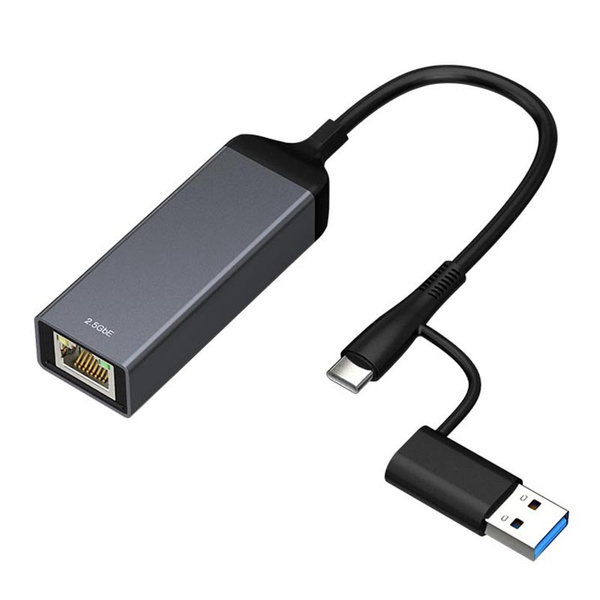 Ethernet-адаптер RJ45 2,5G с интерфейсом USB3.0+Type-C 3.0 - купить с ...