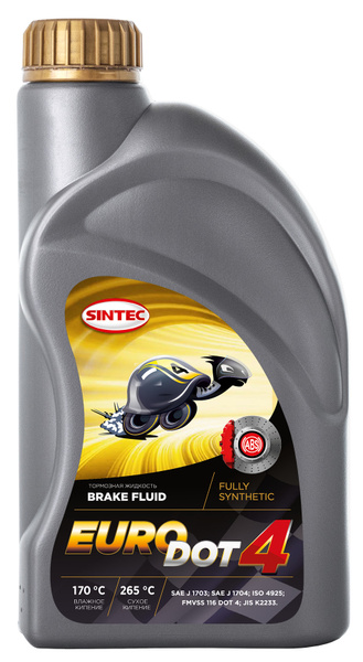 Жидкость тормозная SINTEC EURO DOT-4_978923 DOT 4 - купить по доступной цене в интернет-магазине ...