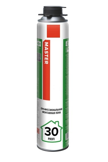 Высокоэффективная монтажная пена Master Profi 30 450 мл для уплотнения ...