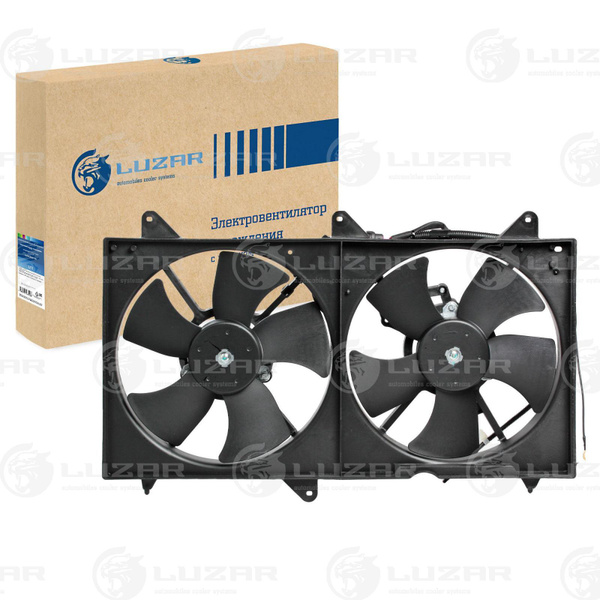 Электровентилятор охлаждения для автомобилей Chery Fora (A21) (06 ) (2 вентилятора) (с кожухом ...