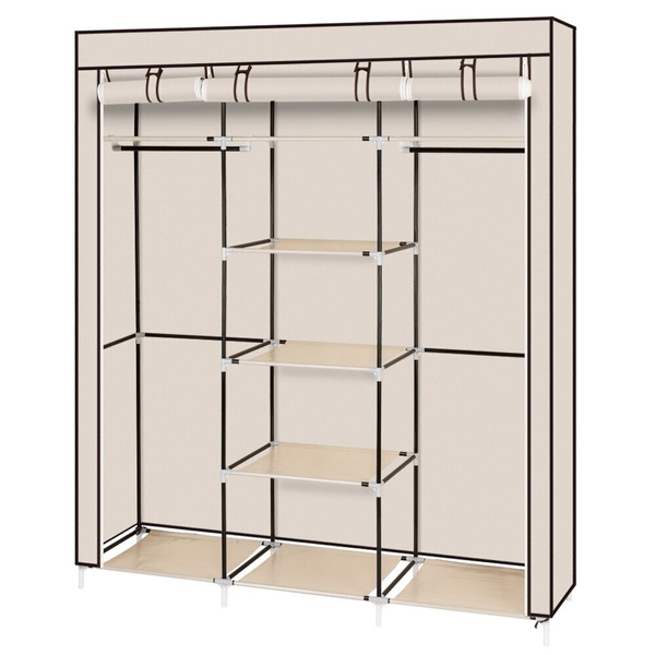 Шкаф складной Storage Wardrobe STWBZ20_бежевый, 130x45x175 см - купить ...